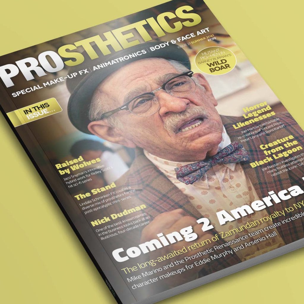 Prosthetics Magazine issue 21 could be our favourite yet! - Gorton Studio